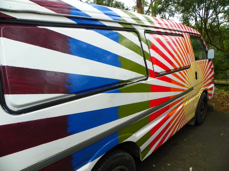 back packer van - Contented Traveller