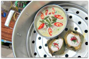 How to make Fish Amok from Cambodia - Contented Traveller